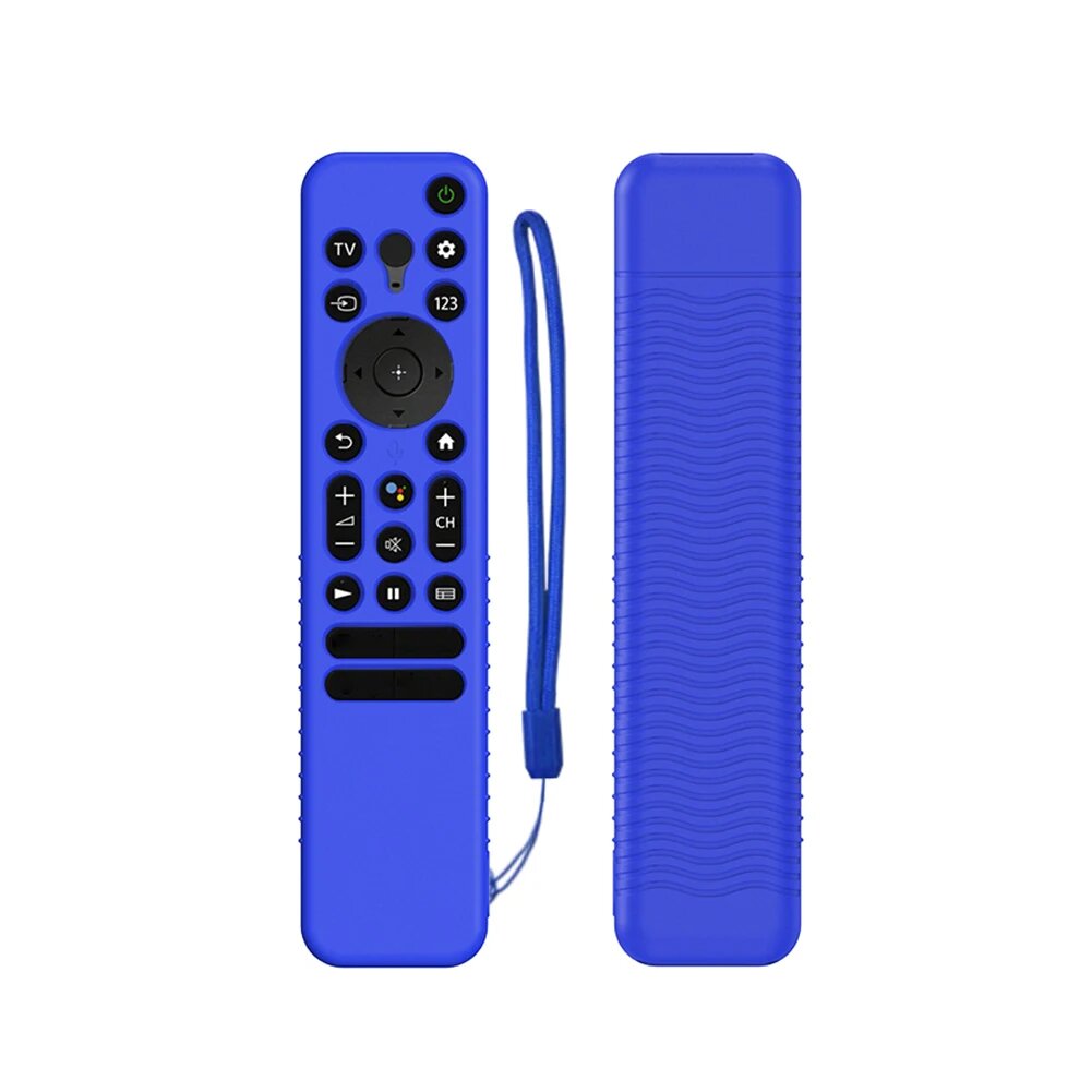 Чехол для пульта Sony RMF-TX800U силиконовый ALLOYSEED Blue