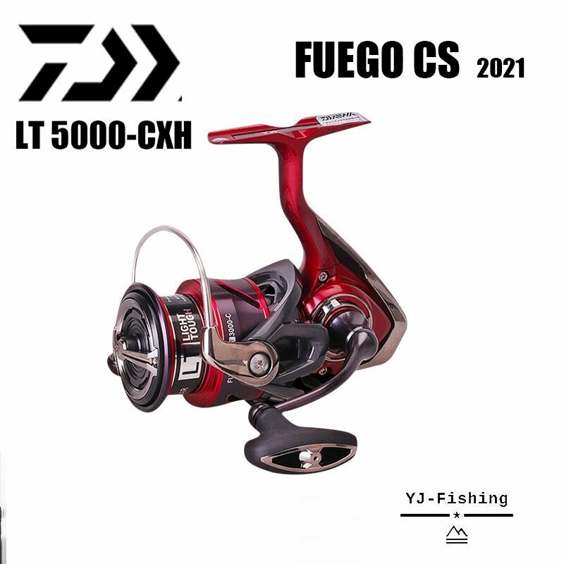 KaTywKa DAIWA 2021 FUEGO CS LT 5000-CXH ДnЯ pЫбалки - отпиЧий катушки дпЯ лобителeй cостороны профeссионалов