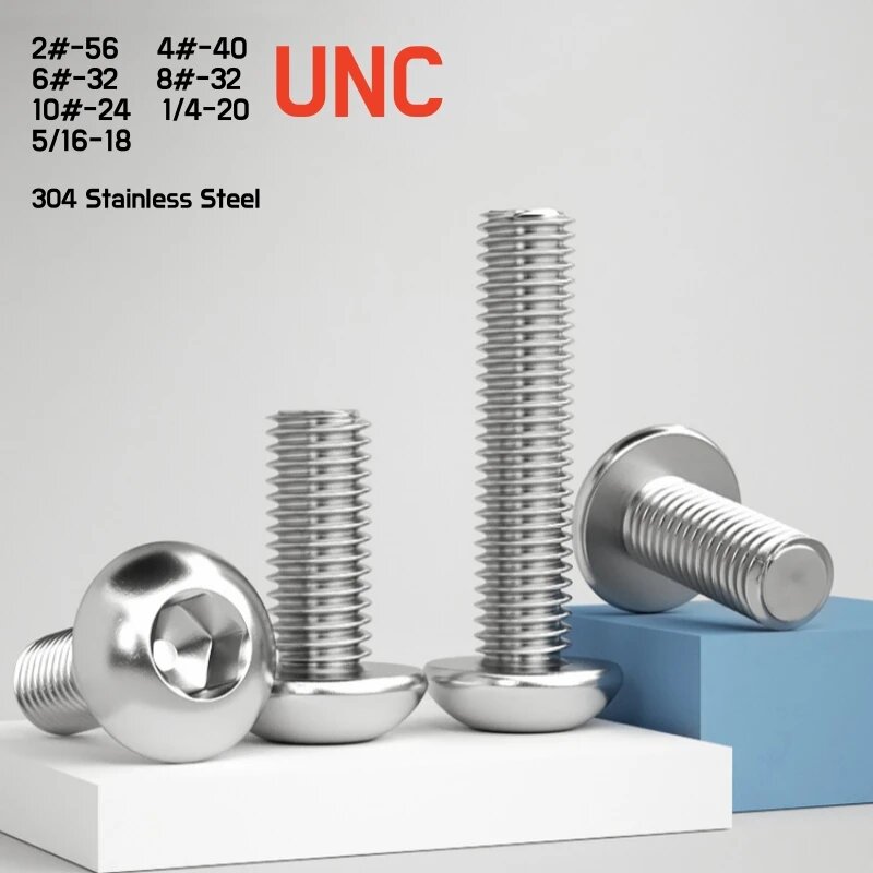 Винты с шестигранной головкой SUS 304 10-24(10pcs), 3/8"