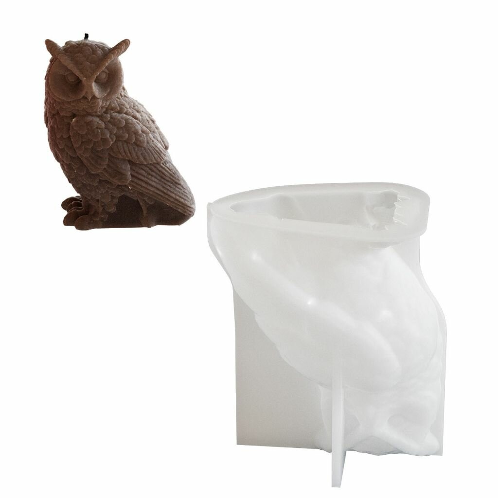 Силиконовая форма "Сова"-2