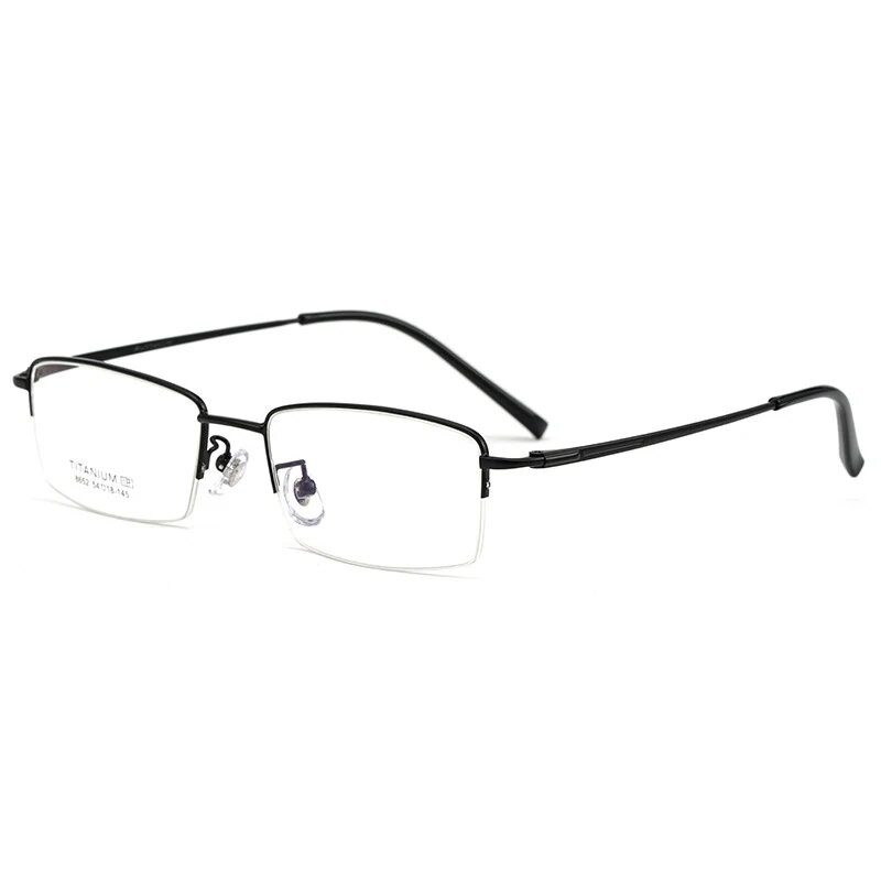 Мужские титановые очки Gmei Optical Black