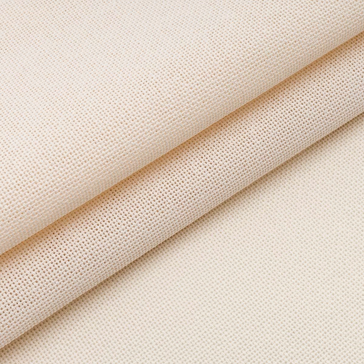 Канва в упаковке 1235/264 LINDA Schulertuch 27ct (100% хлопок) 50х70см, слоновая кость