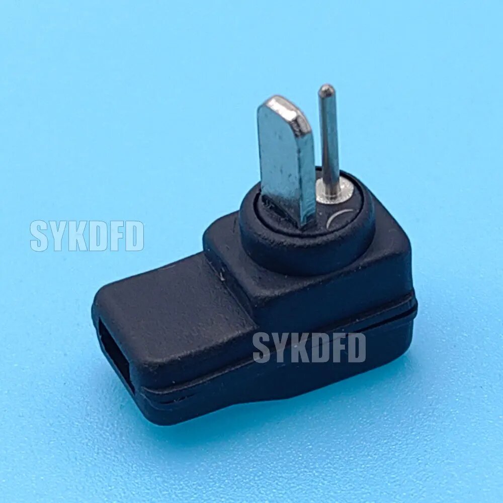 5шт. Черный DIN разъем 2 контакта, Male plug
