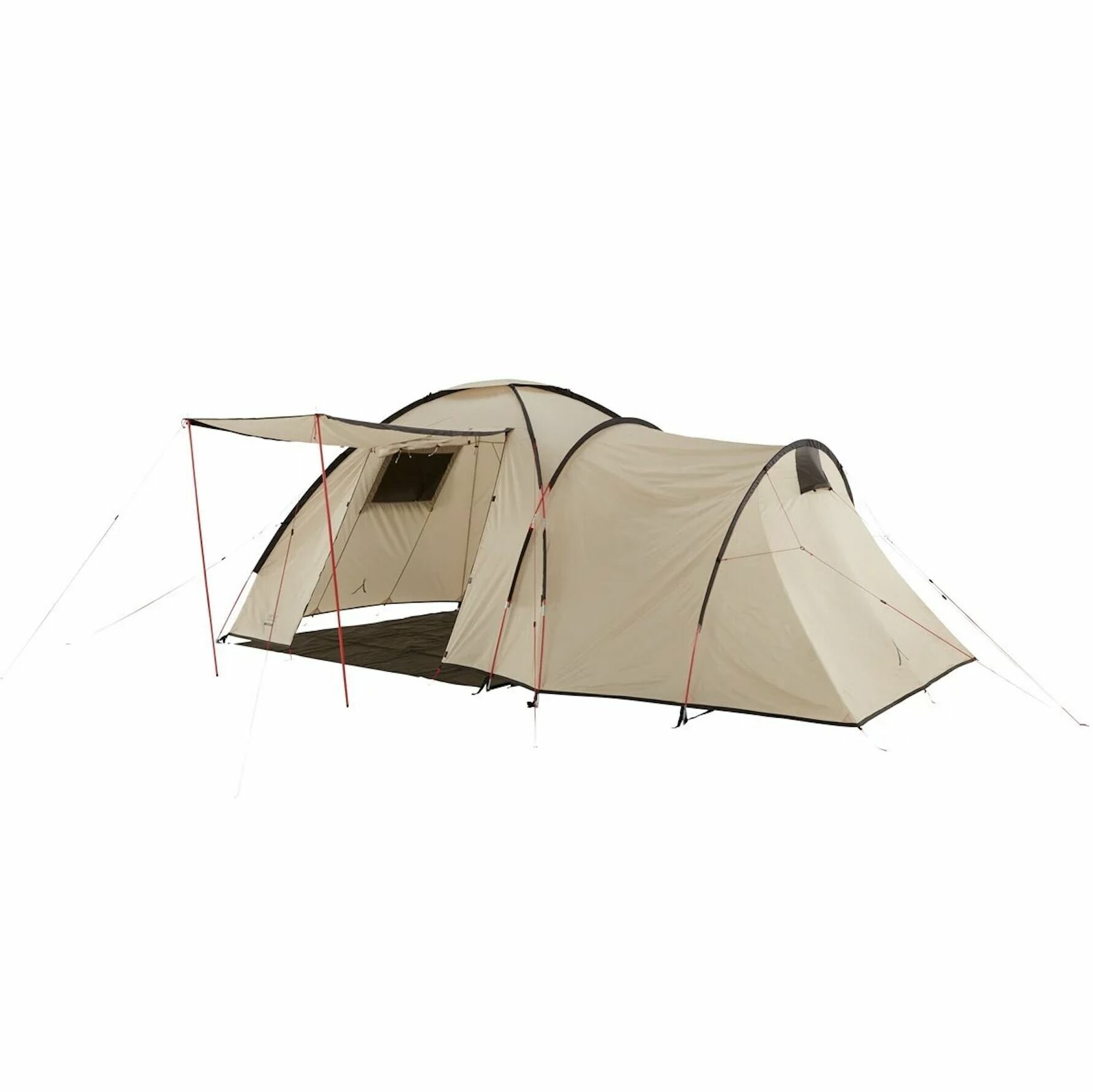 Трехместная туристическая палатка с тамбуром для кемпинга и отдыха на природе MirCamping