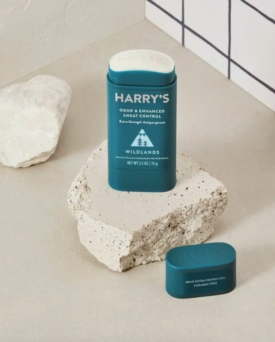 Harry's, Odor & Enhanced Sweat Control, Усиленный антиперспирант для мужчин, защита 48 часов, аромат Wildlands: эвкалипт и береза, 70 г