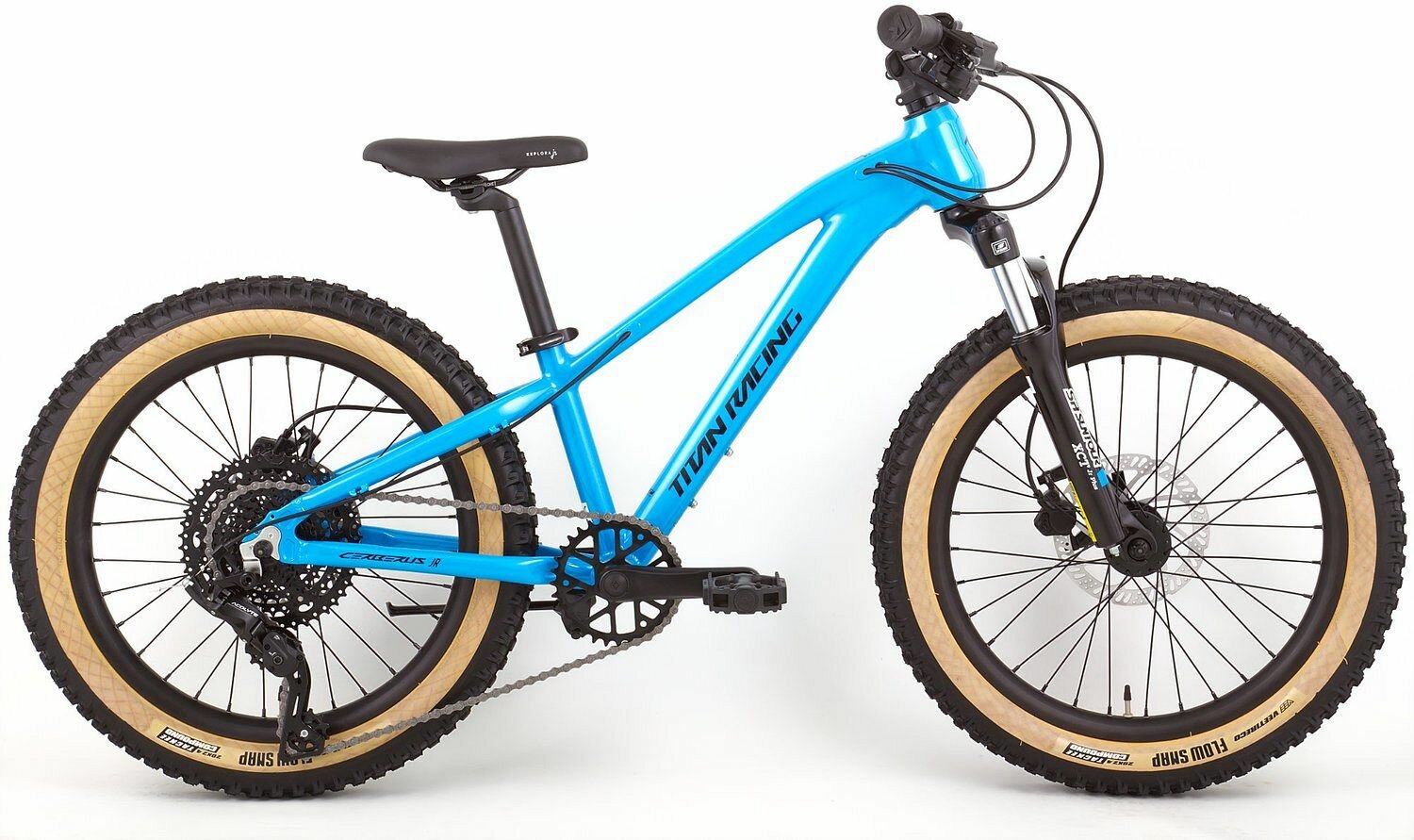 Велосипед Titan Racing Cerberus Jr, колеса 20, цвет голубой (2024)