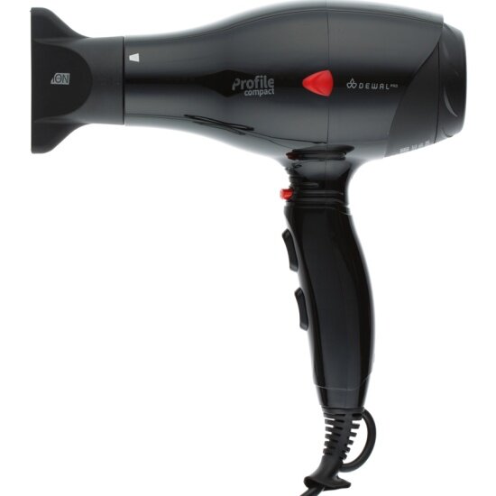 Фен Dewal Professional Dewal Profile Compact 03-119 Black , черный
