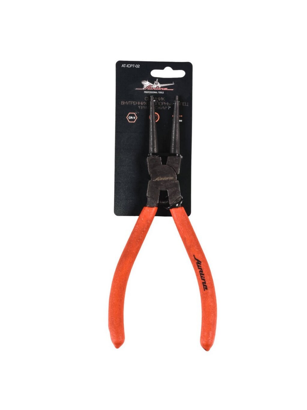 Съёмник внутренних стопорных колец "прямой сжим" 7" (180мм)