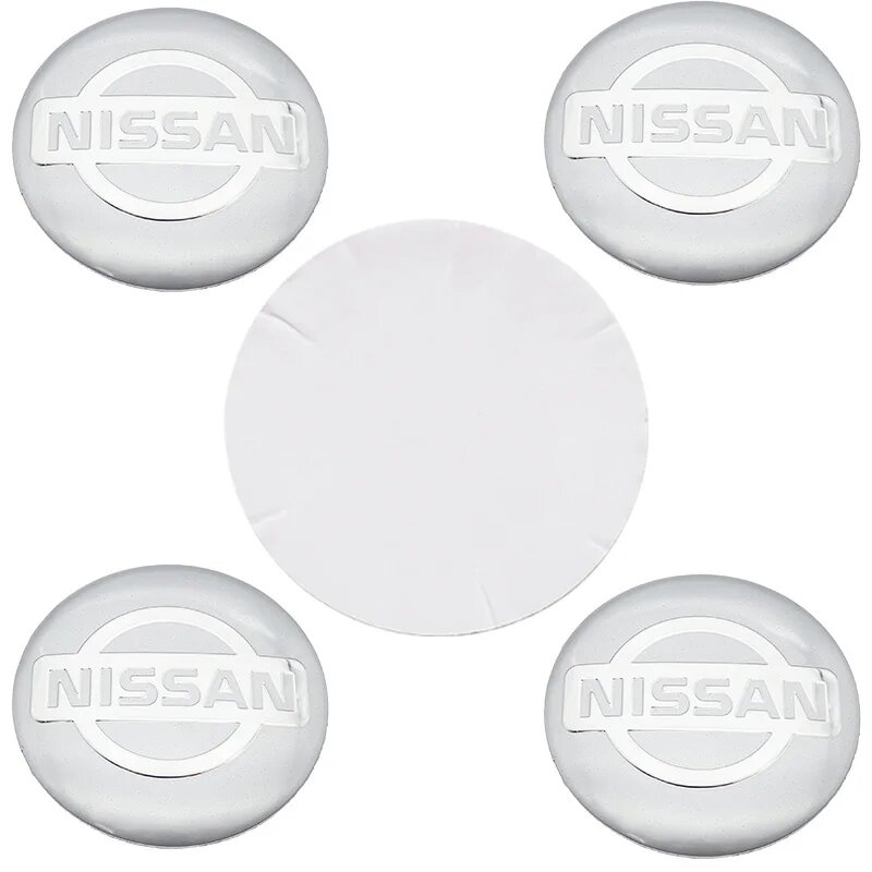 4 шт. Nissan 54 мм 56 мм 60 мм 65 мм эмблема колеса автомобиля, центральная крышка ступицы колеса, авто обод, ремонт пыленепроницаемый значок, крышки, наклейки, аксессуары