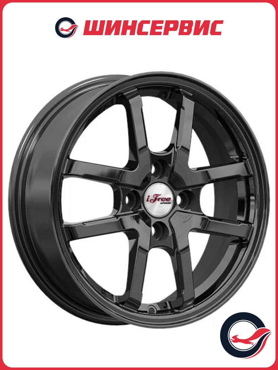 Литой колесный диск IFree Грид R15x6.0J 4x100 ET45 ЦО54.1 для автомобиля