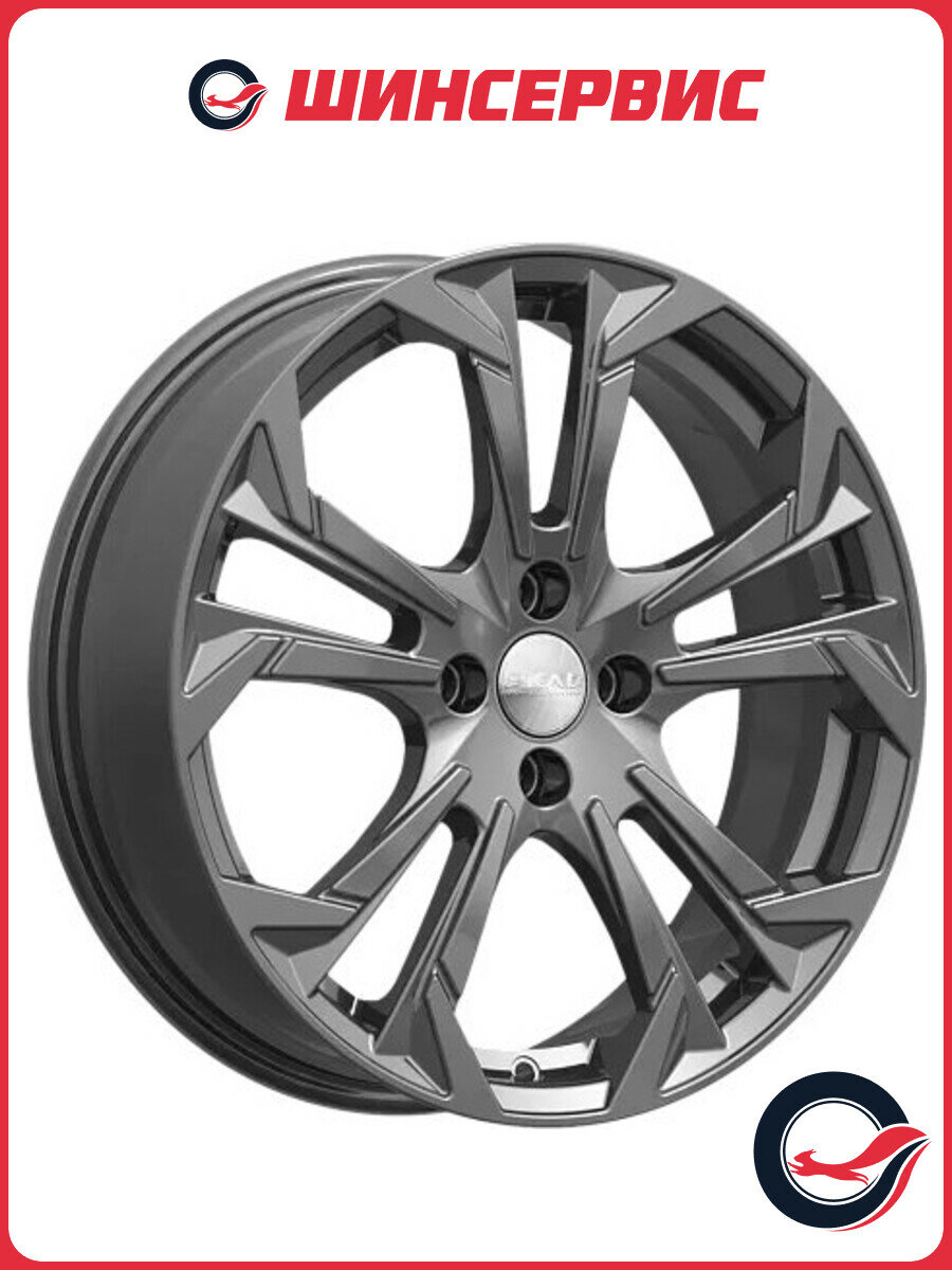 Литой колесный диск Скад Дунай R17x7.0J 4x100 ET43 ЦО60.1 для автомобиля