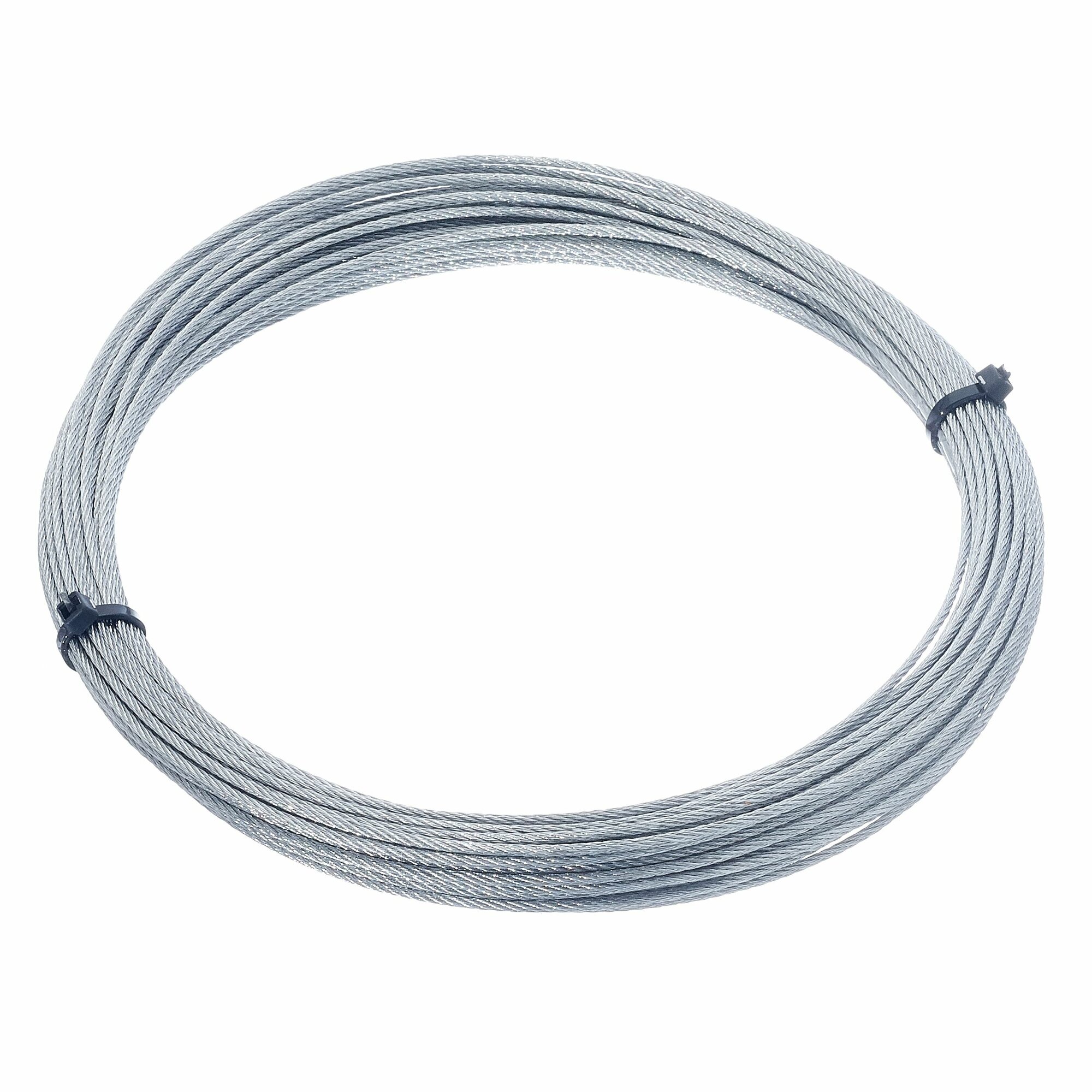 Стройметиз Трос стальной 1мм, DIN 3055 оцинк (уп.30 м) пакет