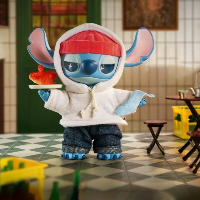 MINISO Disney Stitch Blind Box GenZ Street Виниловая плюшевая кукла-подвеска