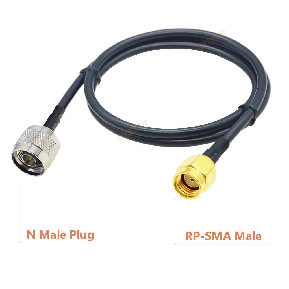 Кабель N Male - RP SMA Male, 50CM