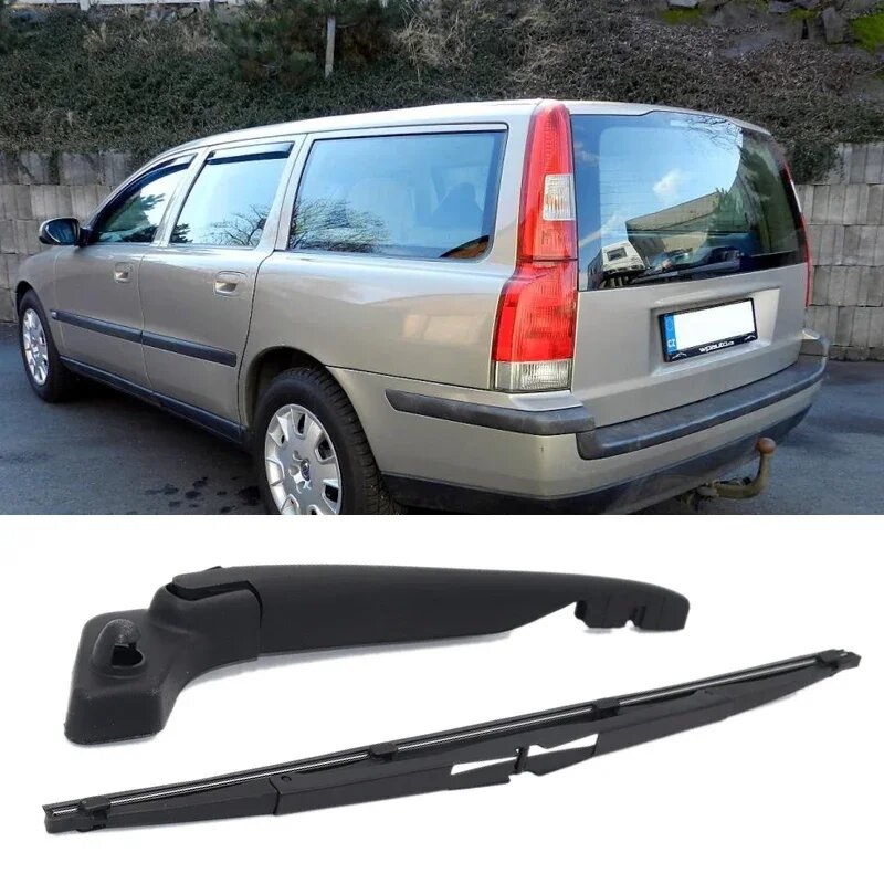16-дюймовый комплект щеток и рычагов заднего стеклоочистителя для Volvo XC70 V70 2001-2003, щетки для стекла заднего стекла, щетки для автомобиля