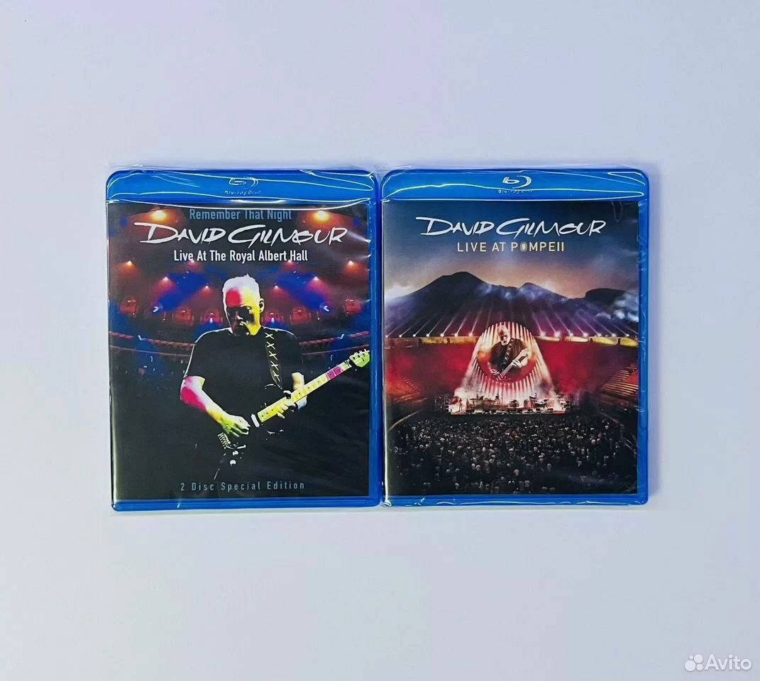 David Gilmour. Blu-ray коллекция концертов