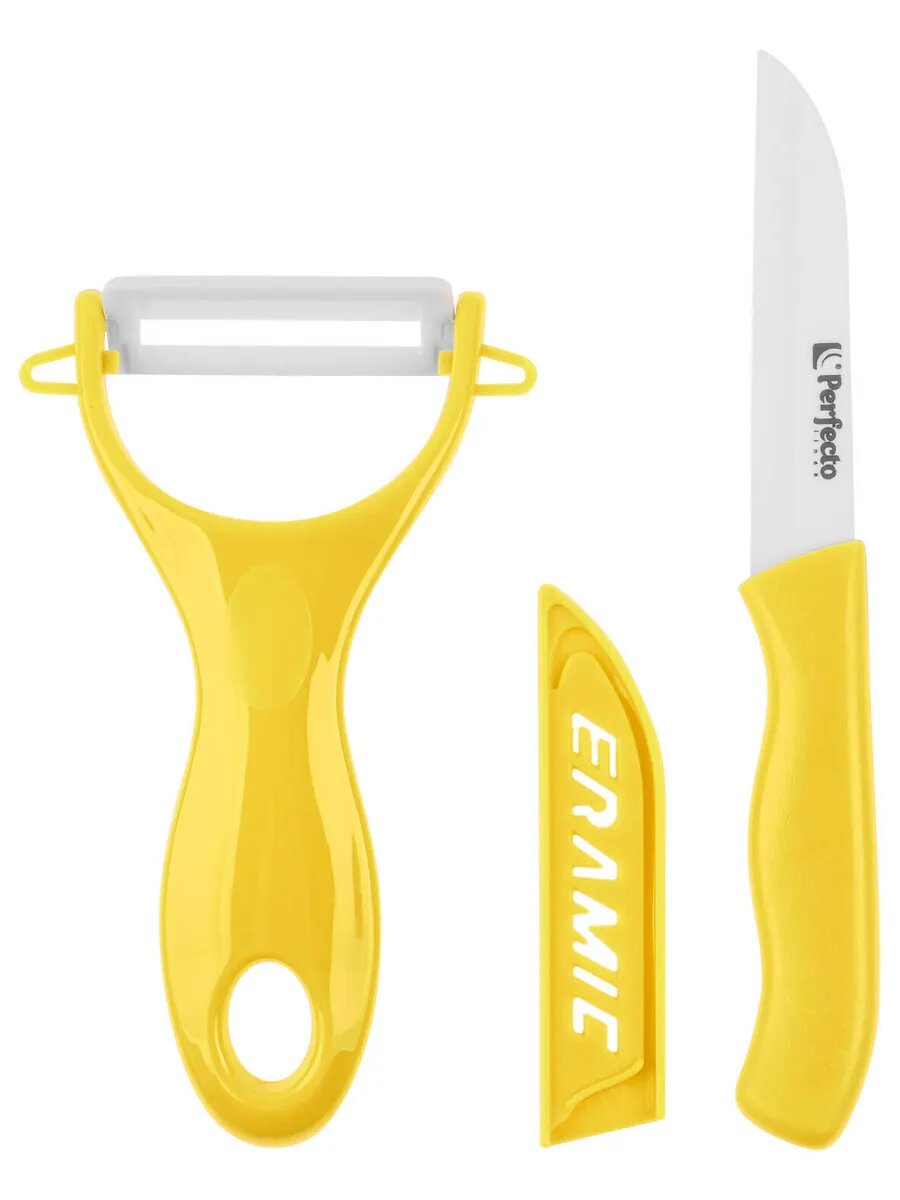 Набор ножей PERFECTO LINEA Starcook 2 предмета желтый (21-002011)
