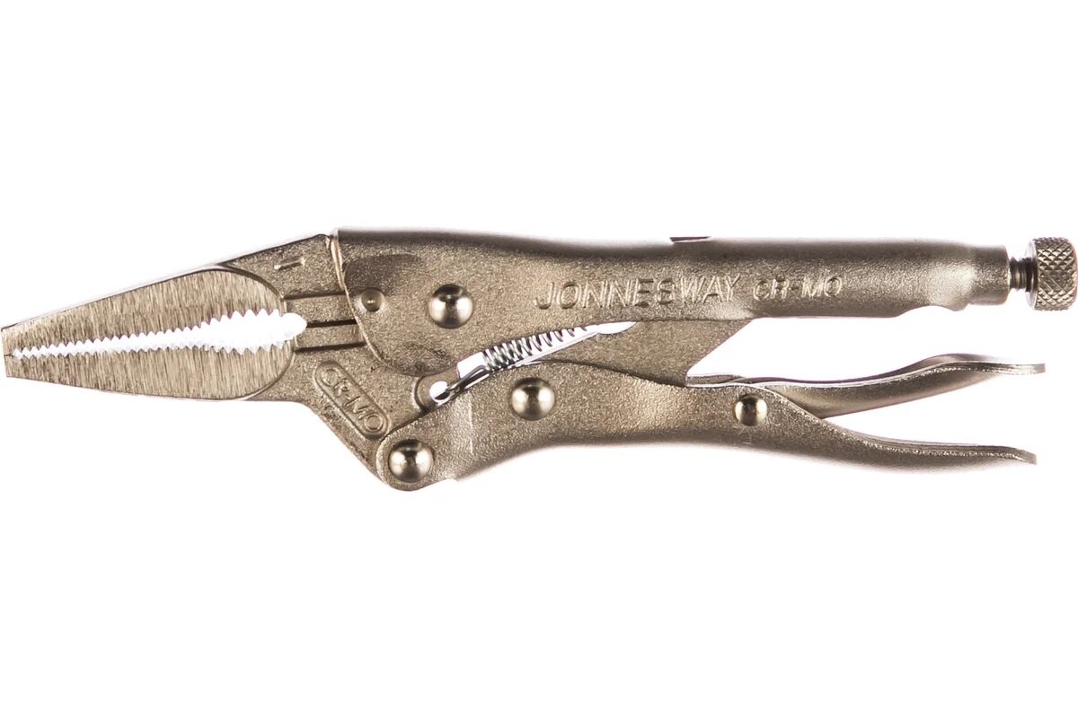 Зажим ручной с фиксацией, и удлиненными губками, 160 мм, 0-50 мм Jonnesway P36M06A, 47961