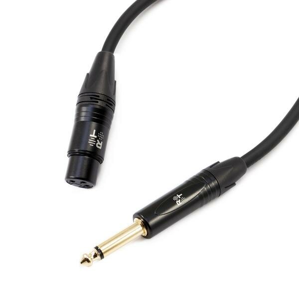 Кабель микрофонный Radiotehnika Volna M02 (XLR-Jack 6.3) 2 m