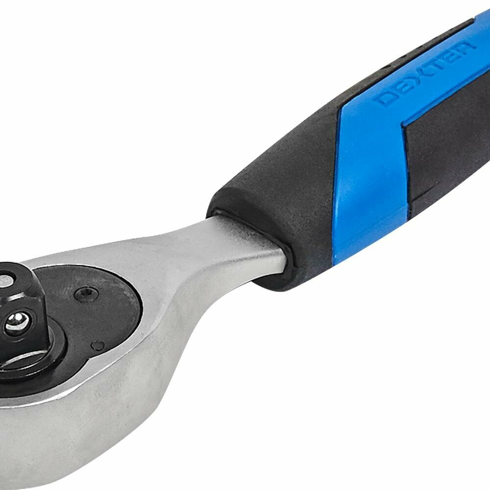 Ключ трещотка Dexter HT205098 1/2 дюйма 200 мм 72 зубца