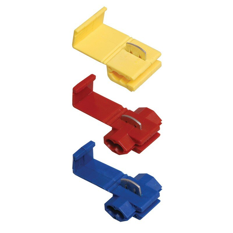 Зажим-ответвитель ЗПО-1 0,5-1,5мм2 красный (100шт) IEK, цена за 1 упак