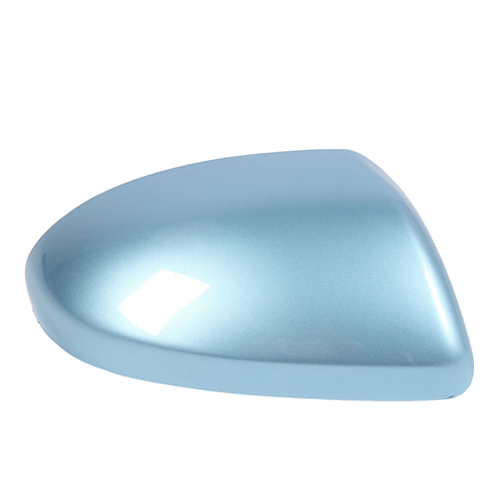 Крышка бокового зеркала заднего вида. Надежная защита. Ударопрочный, устойчивый к царапинам. Стильный корпус бокового зеркала заднего вида для автомобиля. Светло-голубой, правый.