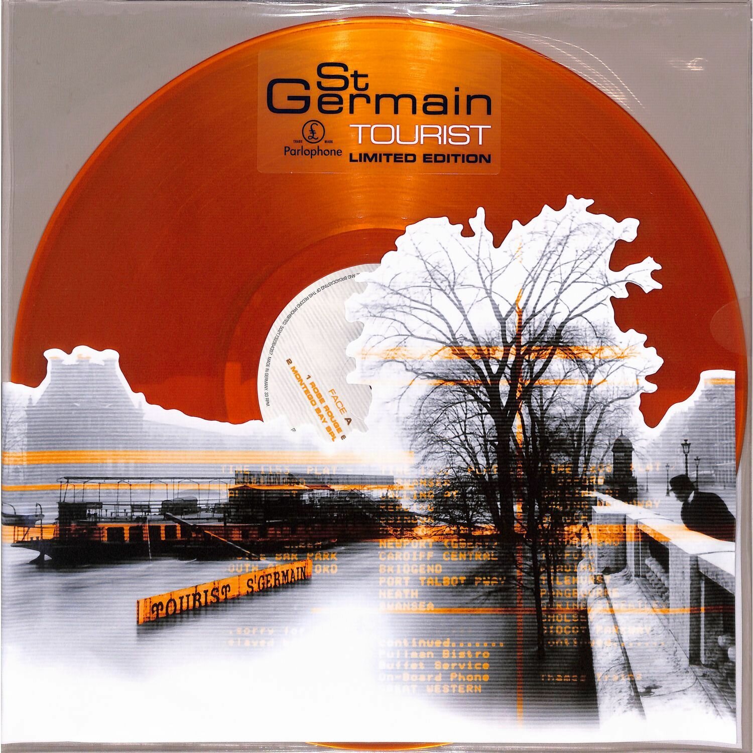 St Germain. Tourist (2LP, Limited Edition, Reissue, Remastered, Translucent Orange Vinyl/Виниловая пластинка)