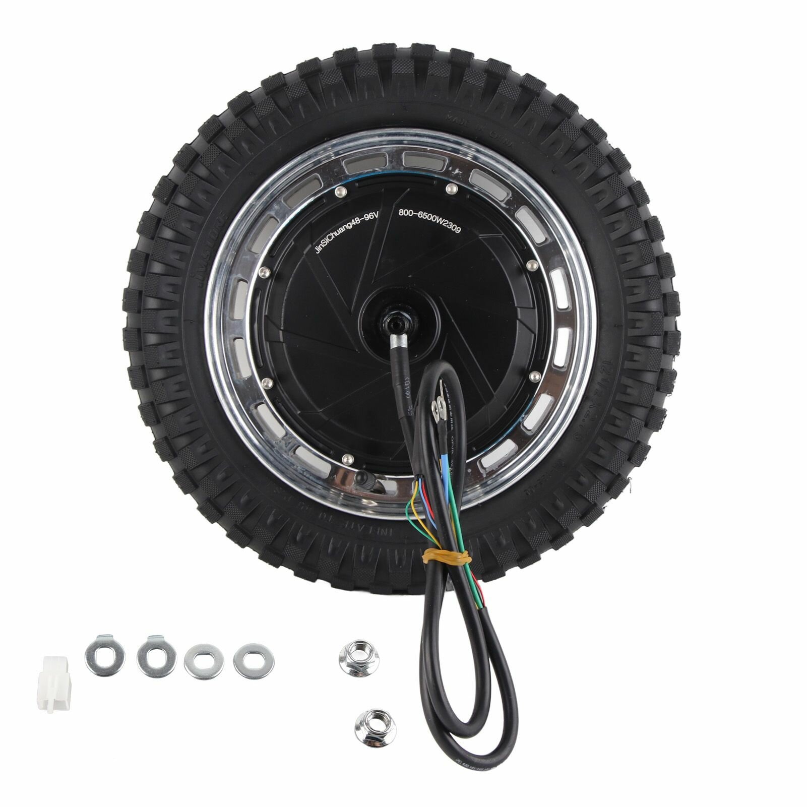 Мотор-колесо 12 дюймов 48-96В 800-6500Вт, с внутренним приводом, для электромотоцикла