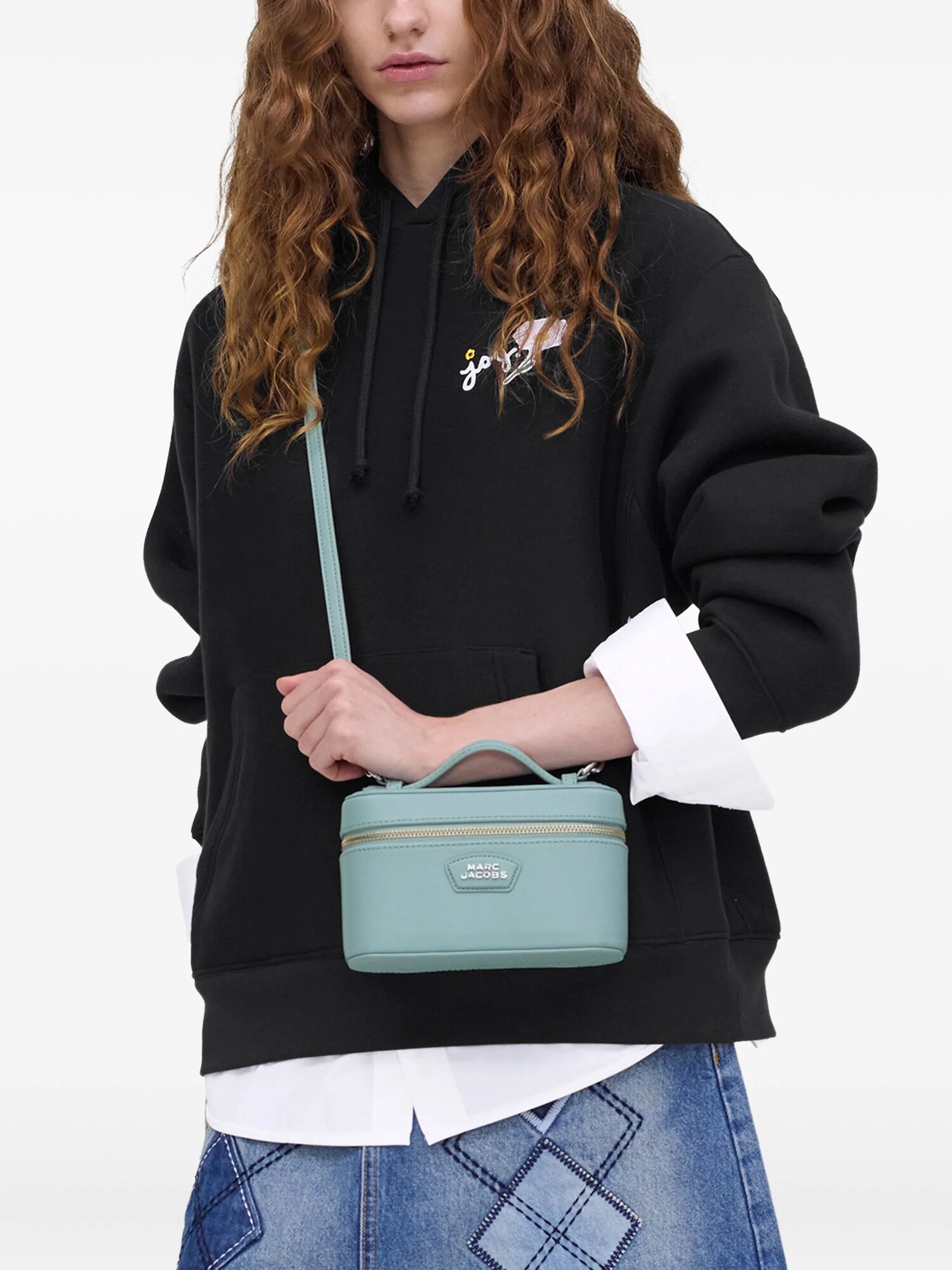 Сумка MARC JACOBS, голубой, — фото 1