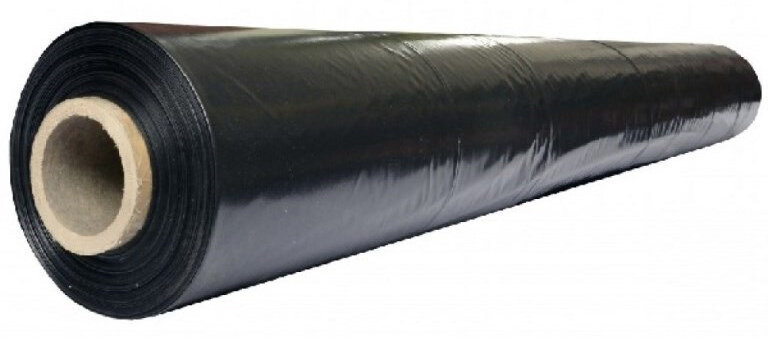 Пленка п/эт хозяйственная чёрная 1500*100мкм 25м/рулон