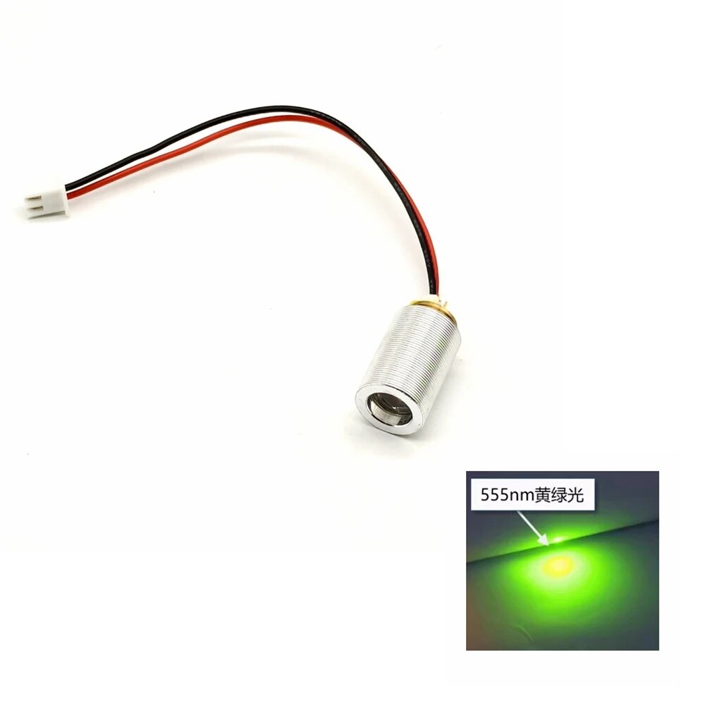 Elubor желто-зеленый лазерный диодный модуль 10 МВт