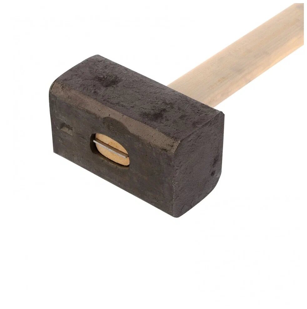 Кувалда, 8кг, кованая головка, деревянная рукоятка 750мм 10969 Сибртех