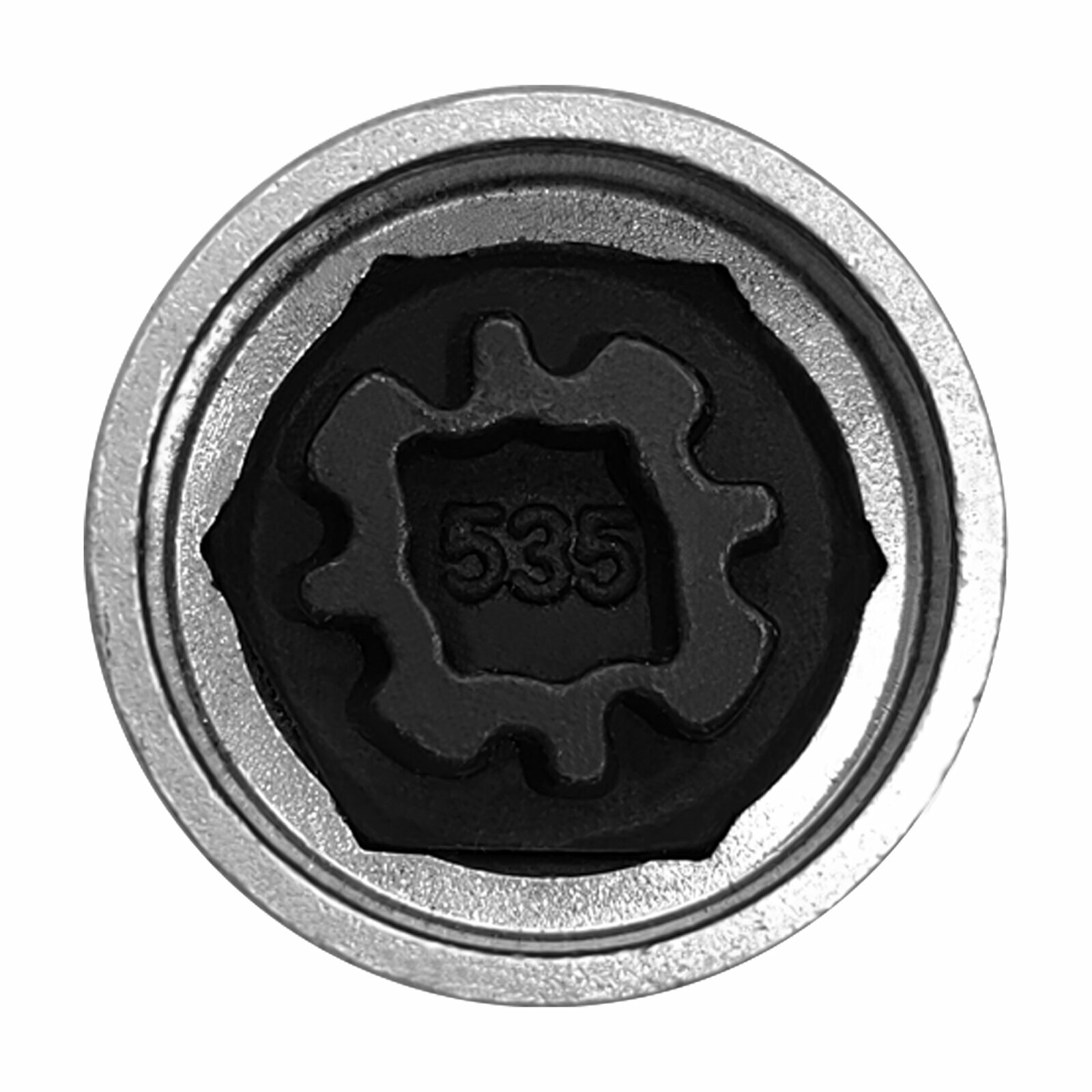 Замена ключа для защитного болта колеса Volkswagen Security Master Locking Wheel Nut Key 535, сокет-ключ для антиугонных винтов, цвет серебристый, материал сталь, размер упаковки 3.7*2.8*2.8 см, вес упаковки 105 г, количество 1 шт.