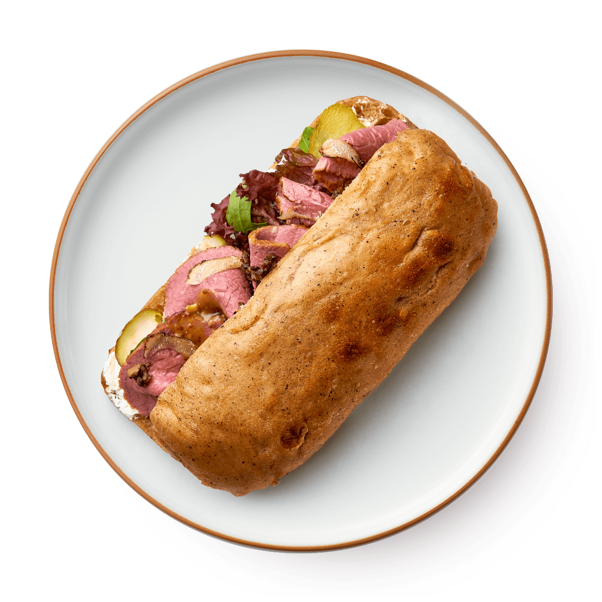 Сэндвич The Truffle, с ростбифом, в пластиковой коробке, 180 г