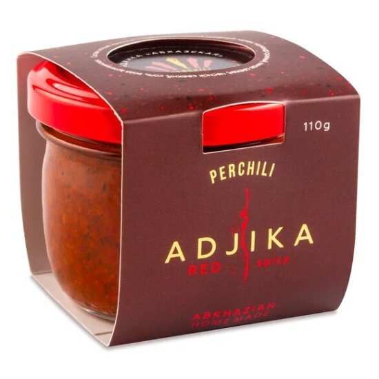Аджика Perchili "Абхазская" острая красная классическая 110 г