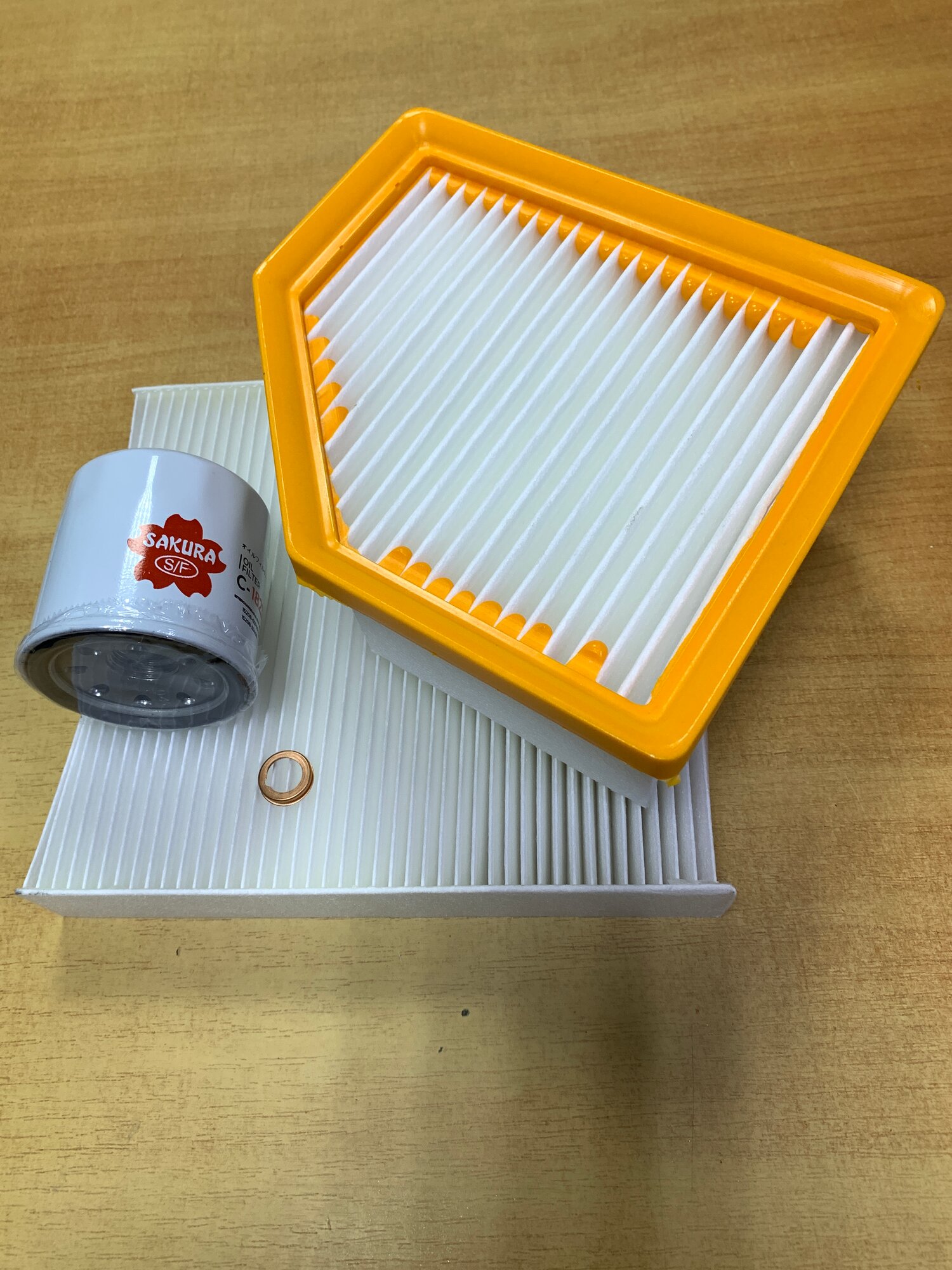 Комплект фильтров ТО NISSAN X-TRAIL T33, QR25DE, 2019-, дубликат