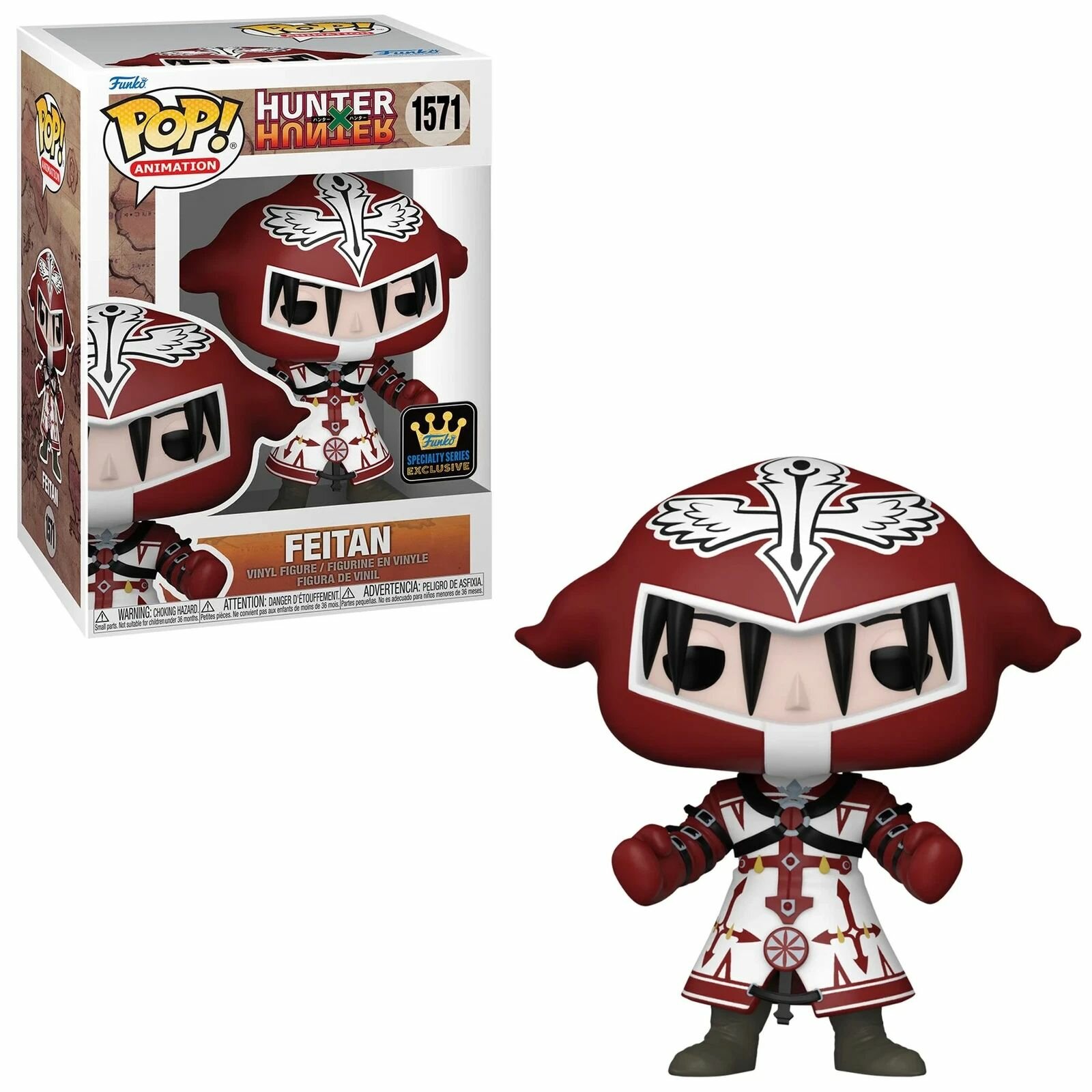 Фигурка Funko Pop! Hunter x Hunter: Feitan Speciality Series (Фанко Поп Фейтан Портор из аниме Охотник х Охотник)
