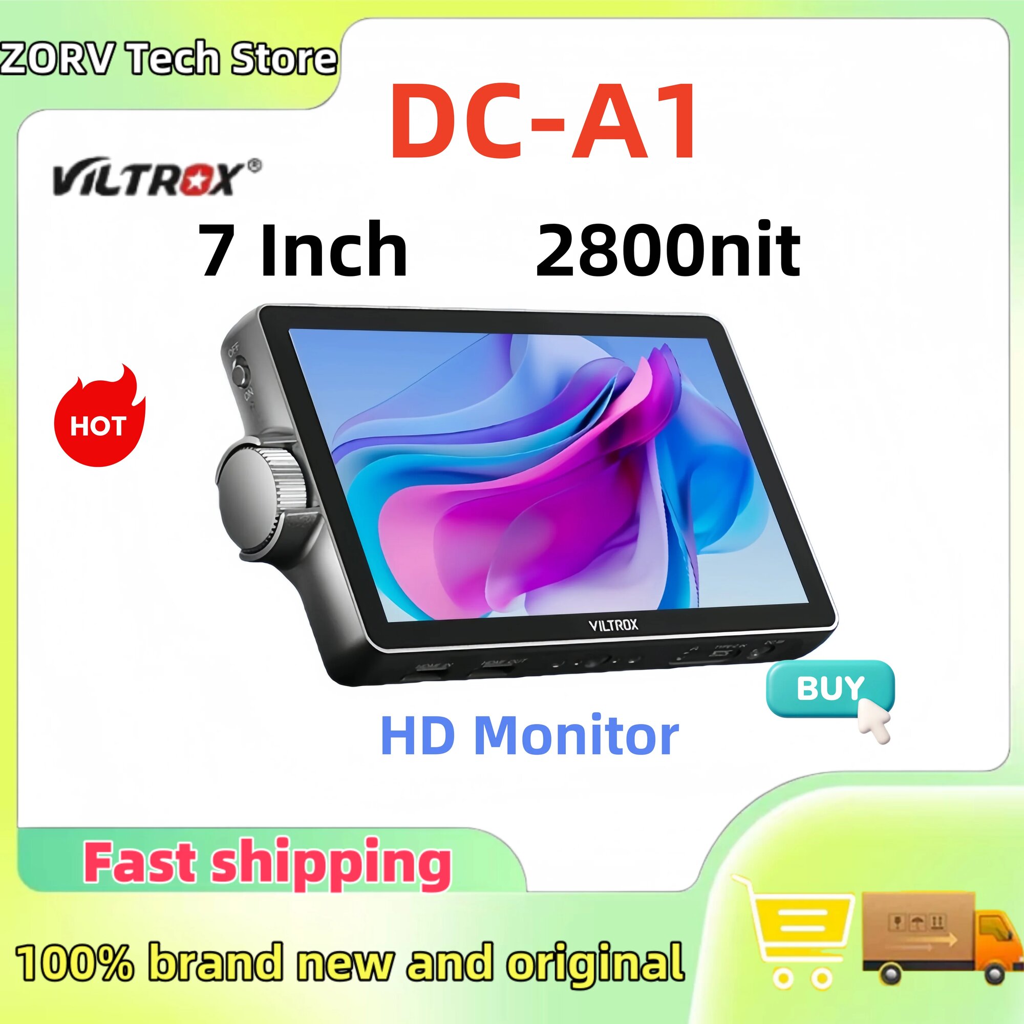 Viltrox DC-A1 7-дюймовый монитор для Sony Nikon Fujifilm