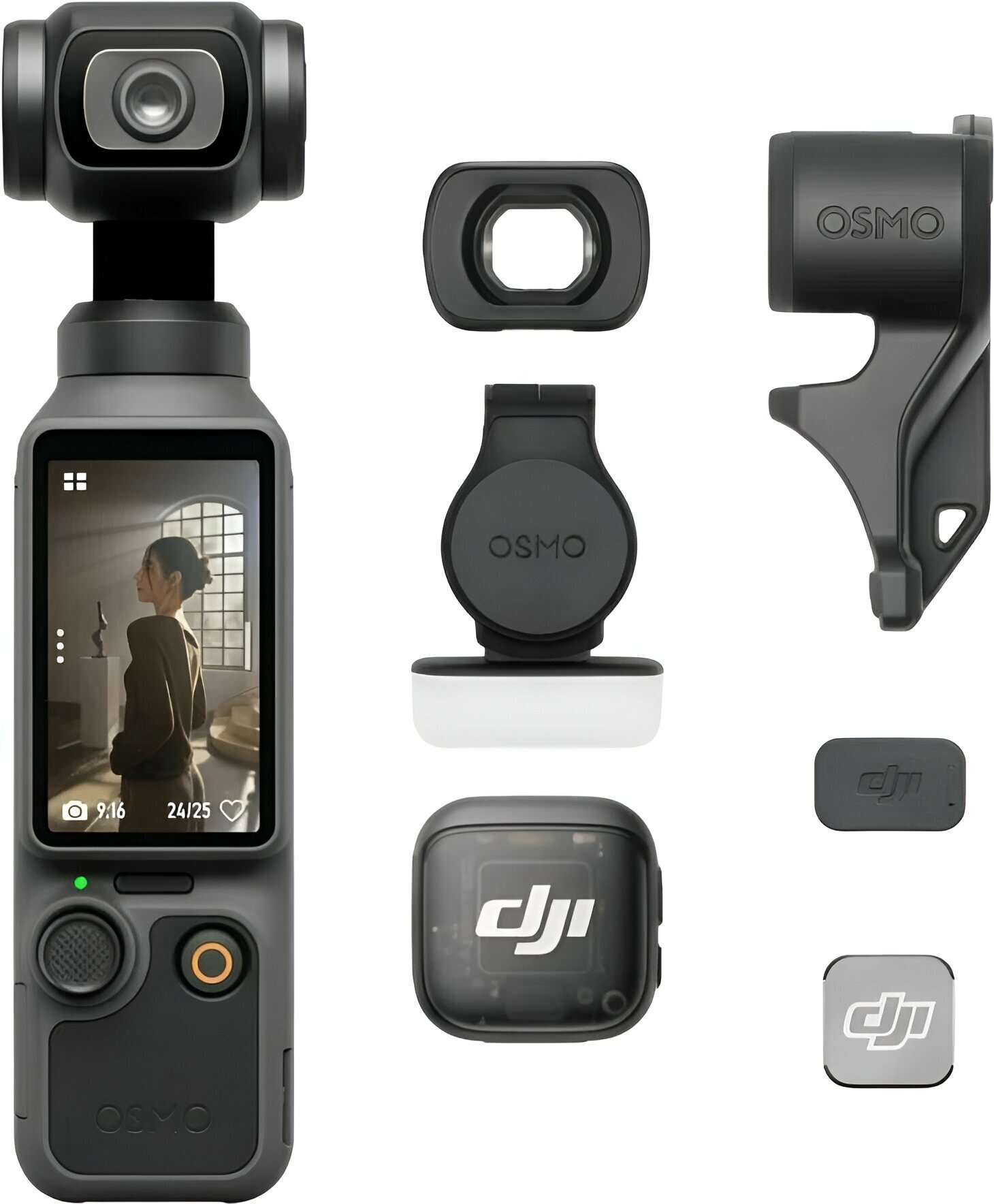 Экшн-камера DJI Osmo Pocket 4 Creator Combo 4k/240fps (черный) black