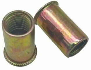 Заклепка гайка резьбовая винтовая уменьшенный бортик М6х14 Sorrex OY (10 штук)