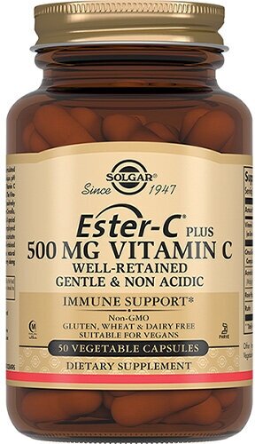 Биологически активная добавка Solgar Эстер-С Плюс, витамин С, 50 шт