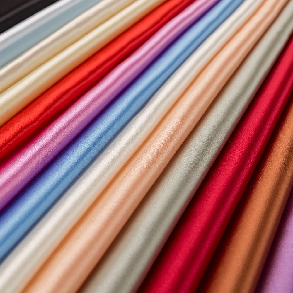 PSS-001 Poly satin фасовка 100 г/кв. м ± 5 г/кв. м 100 х 145 см 95% полиэстер, 5% спандекс №34 коричневый