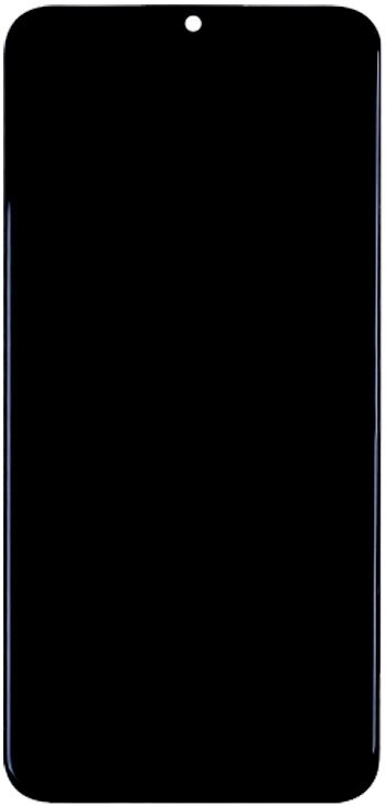 Дисплей для Samsung A037G Galaxy A03s модуль с рамкой NF (163мм) (GH81-21233A) (черный) (оригинальный LCD)