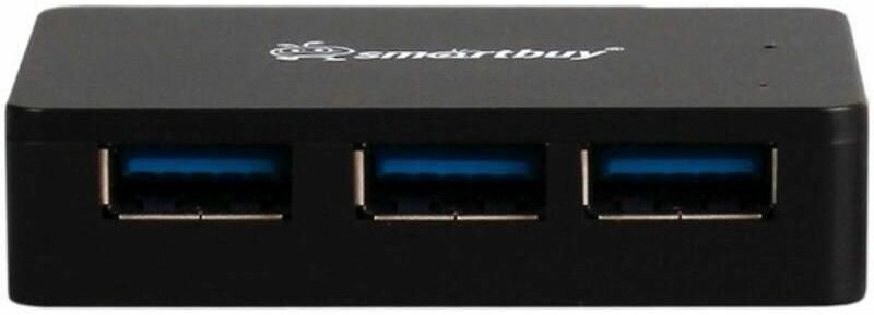 Хаб USB 3.0 Smartbuy 6000, 4 порта, черный (SBHА-6000-K)