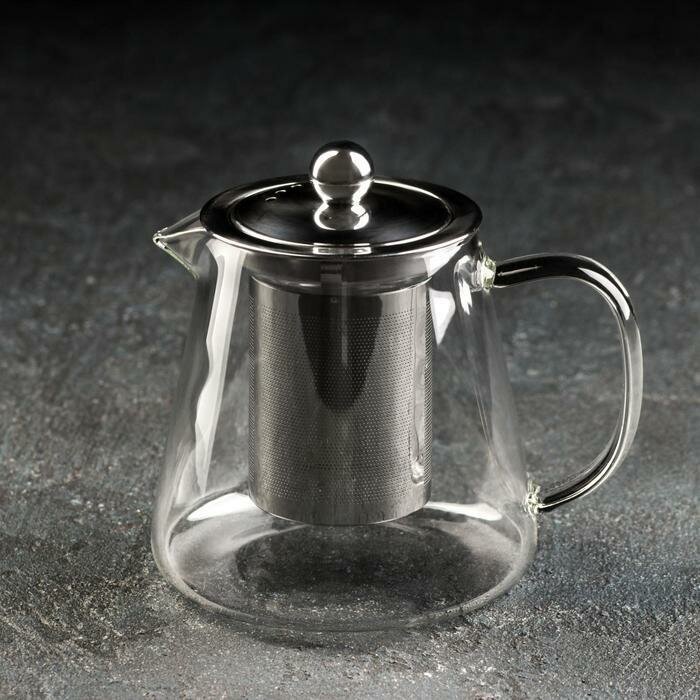 Чайник заварочный "Эгла", с металлическим ситом, 600 мл