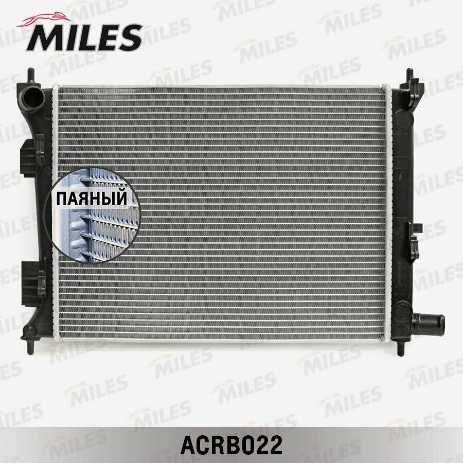 Радиатор охлаждения, для Хендай Акцент 4, Солярис, Велостер, КИА Рио 3 арт ACRB022