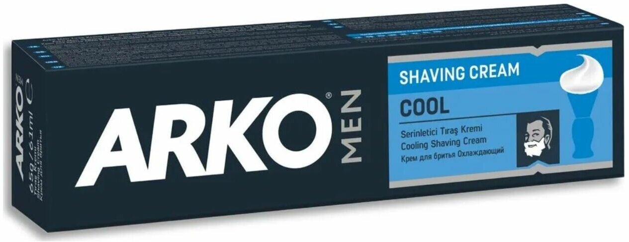 Arko Крем для бритья, Cool, 65 г