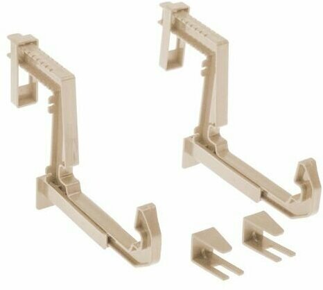 Крепление для балконных ящиков 2 шт белая глина