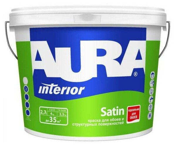 Краска AURA Interior Satin ASP028 2.7 л
