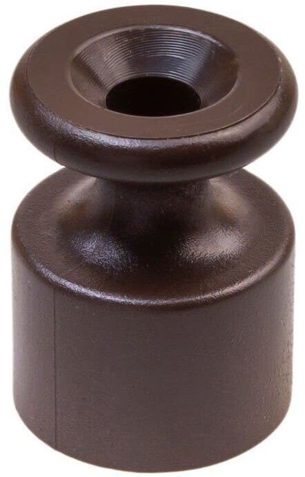 Изолятор BIRONI для наружного монтажа, цвет Коричневый, 100 шт/уп, B1-551-22-100--100